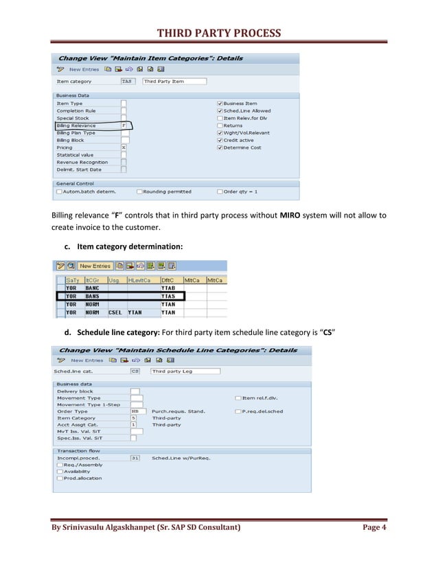Third party process | PDF | Logistics | Business