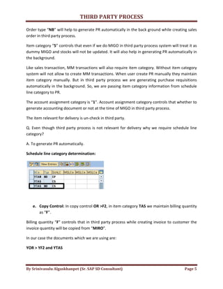 Third party process | PDF