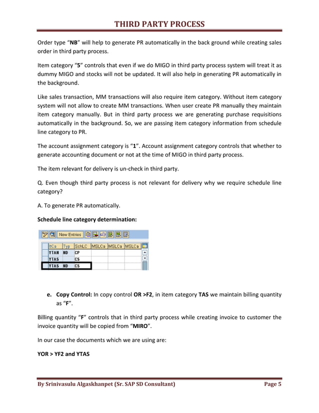 Third party process | PDF | Logistics | Business