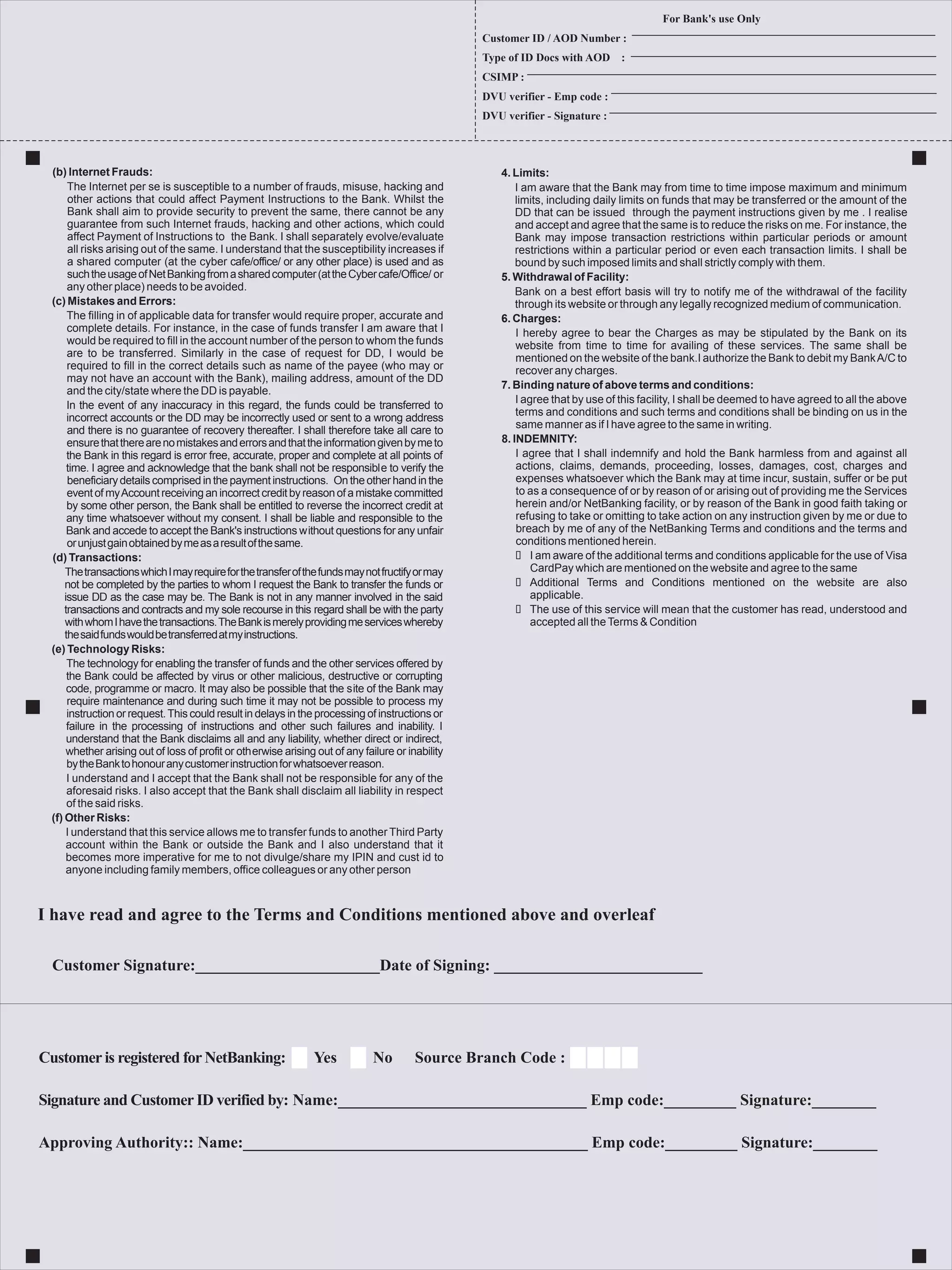 Third party transfer | PDF