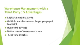 Third party warehouse management | PPTX