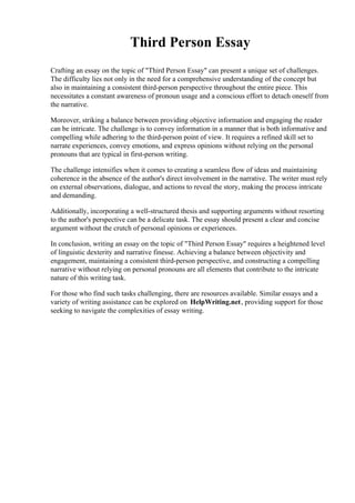 Third Person Essay.pdf