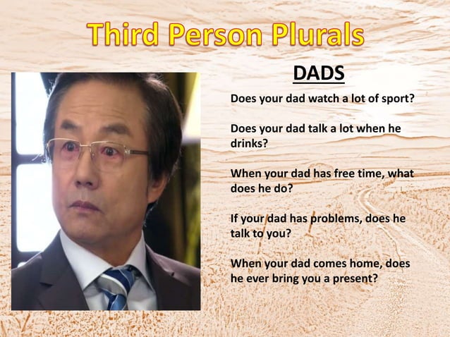 Third person plurals | PPTX