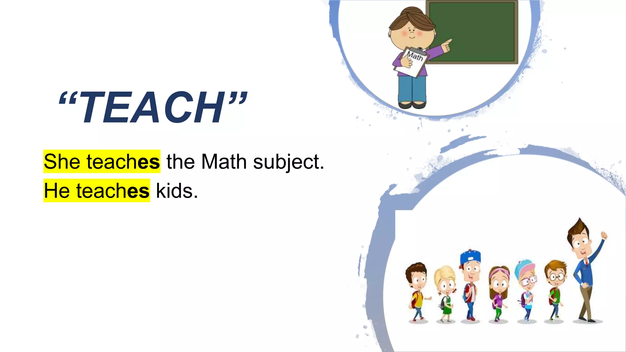 Third person singular - Grammar | PPTX