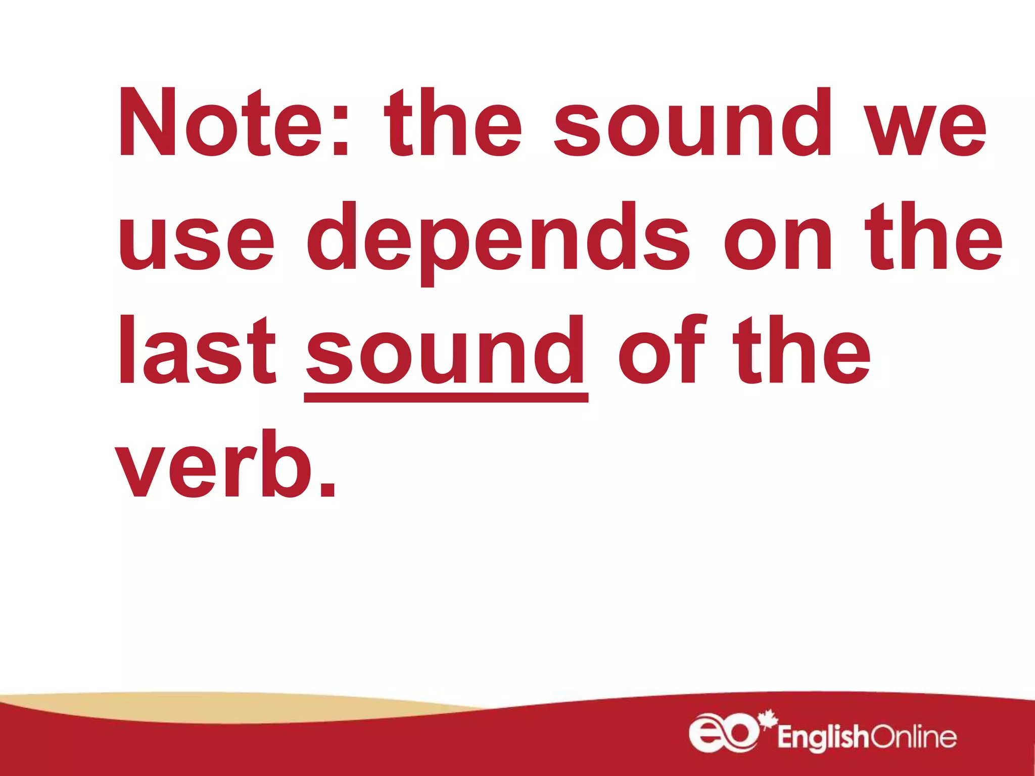 Third person verbs | PPTX