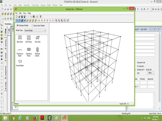 residential buliding by stadd pro | PPTX
