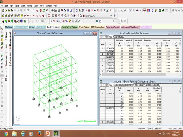 residential buliding by stadd pro | PPTX