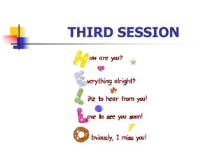 Third session | PPT