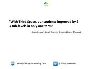 Third space learning | PDF