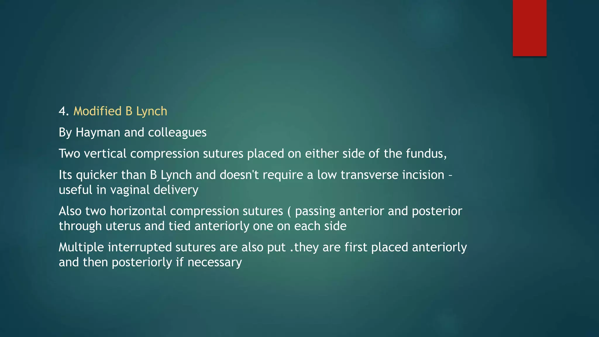 Third stage complications of labour- post partum hemorrhage in ...