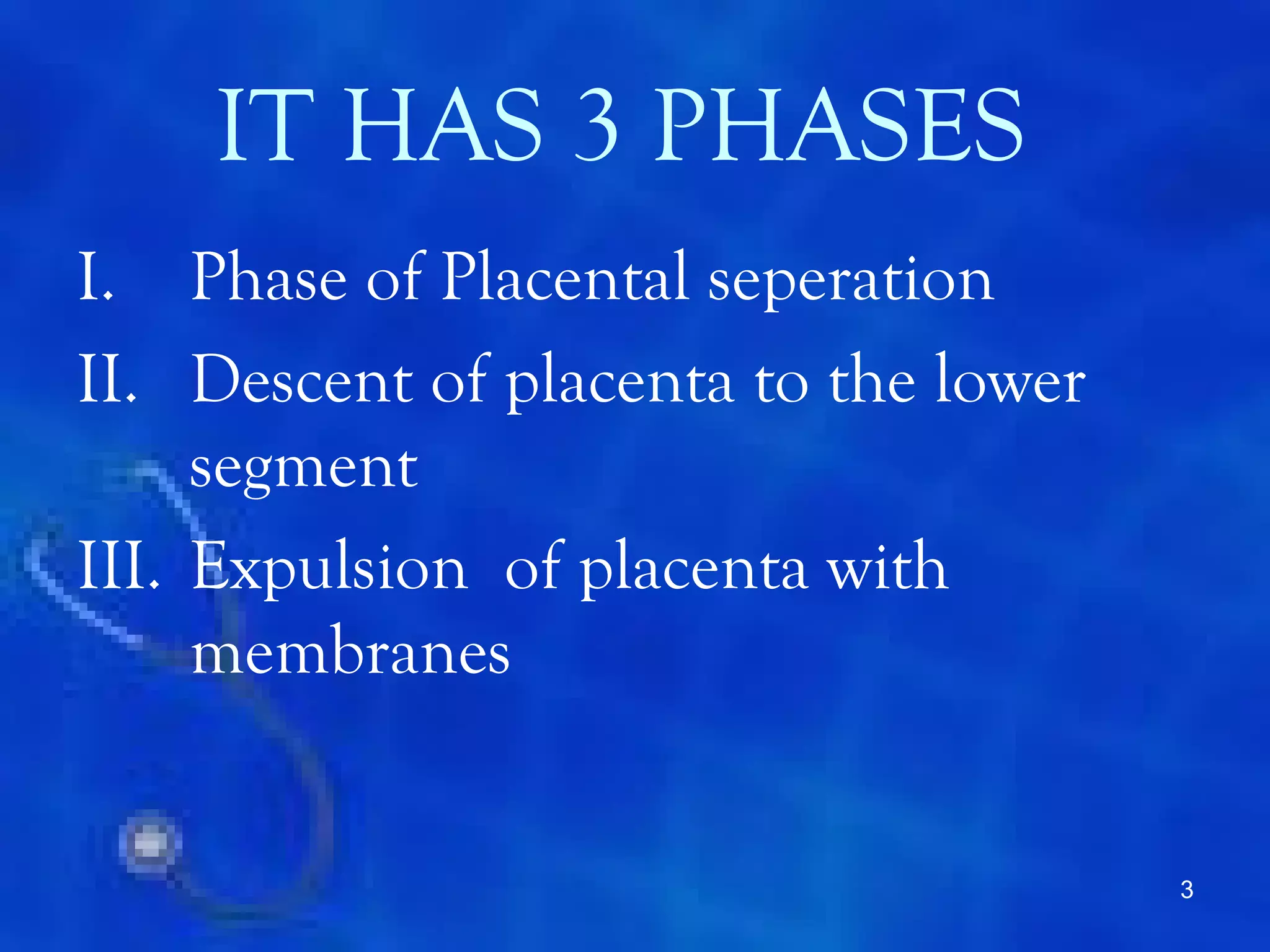 Third stage labour complication | PPT