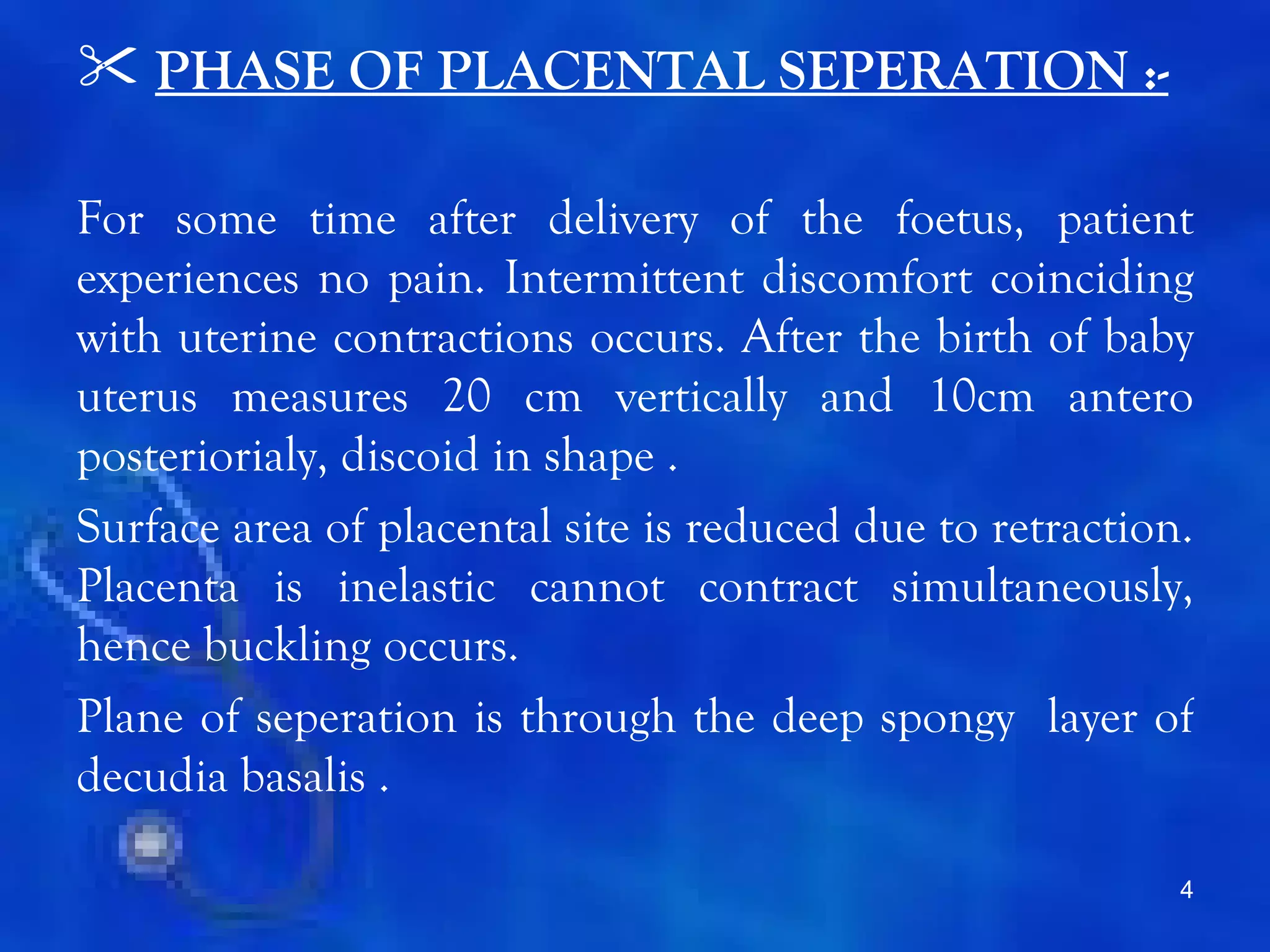 Third stage labour complication | PPT