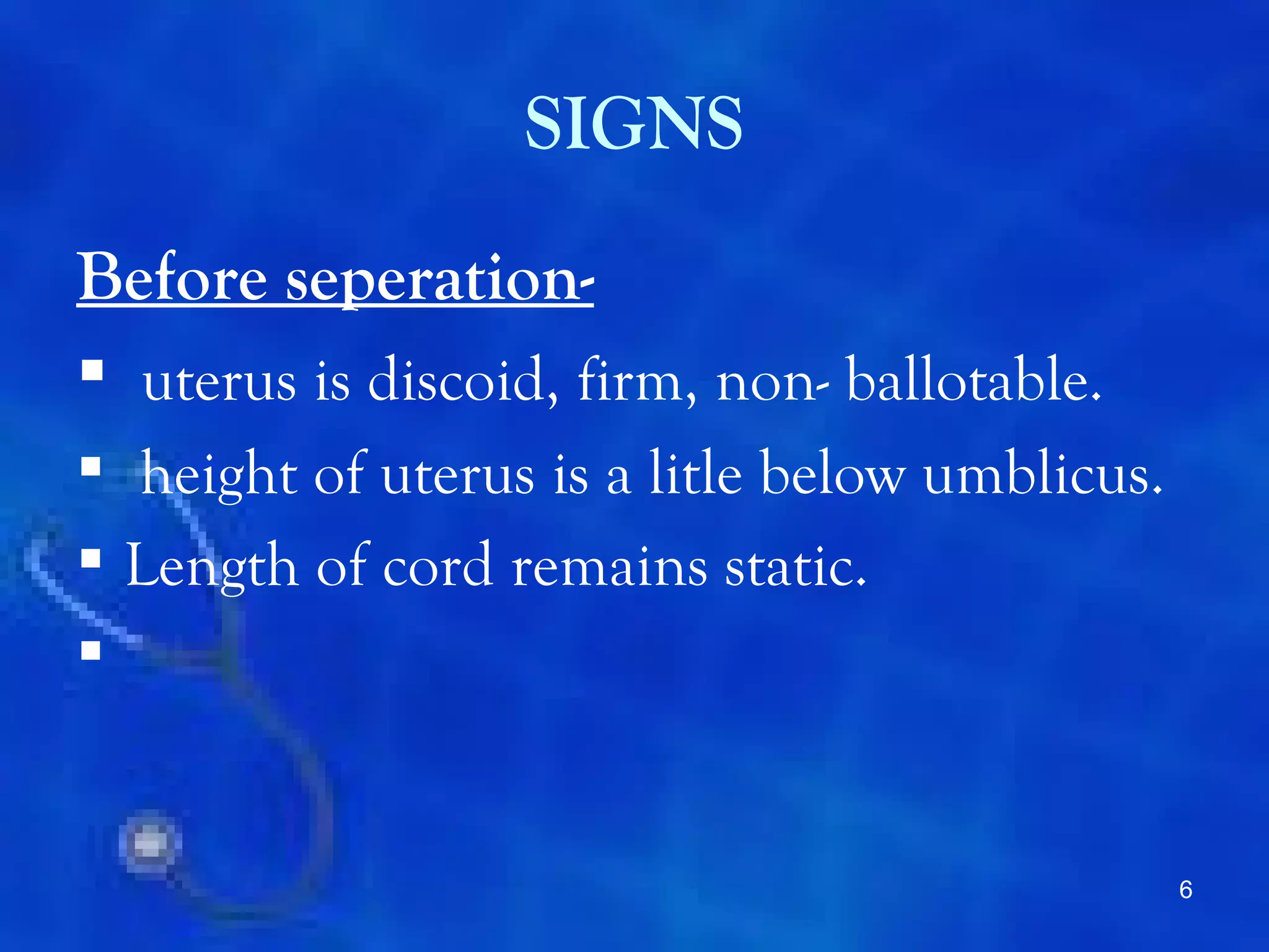 Third stage labour complication | PPT