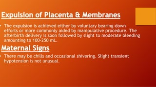 Third stage of labour.pdf | Pregnancy | Reproductive Health