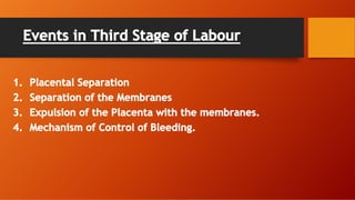 Third stage of labour.pdf | Pregnancy | Reproductive Health
