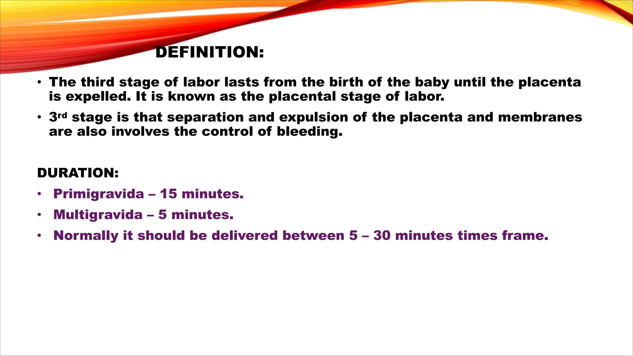 THIRD STAGE OF LABOUR AND ITS MANAGEMENT.pdf