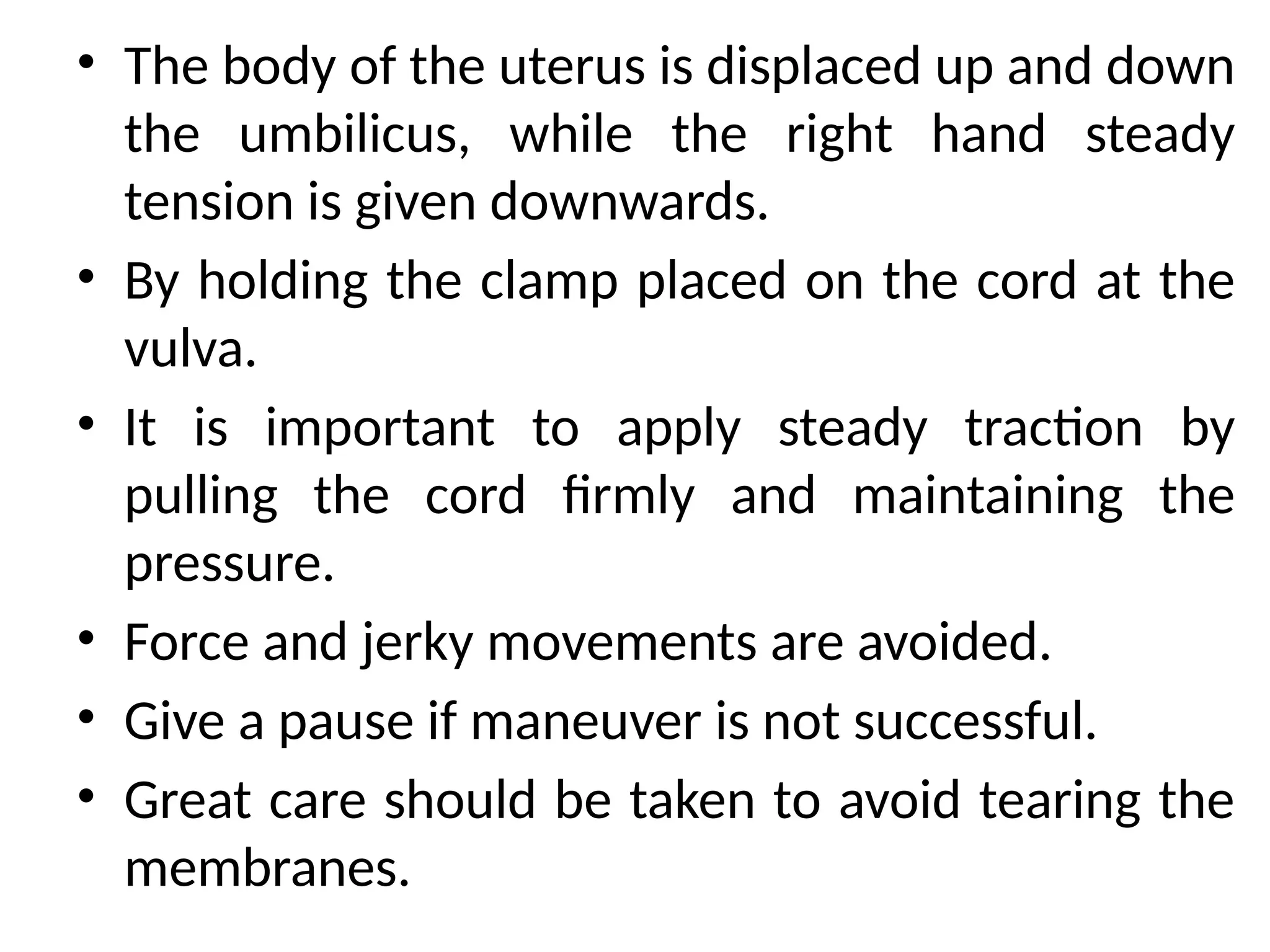 Third Stage of Labour.pptx methods of placental expulsion | PPTX