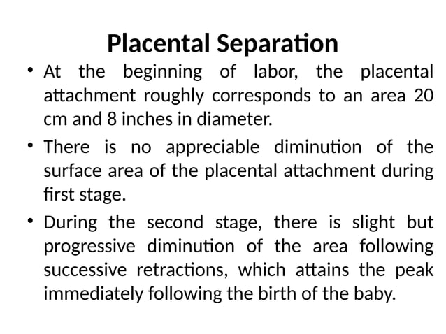 Third Stage of Labour.pptx methods of placental expulsion | PPTX ...