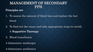 Third stage of labor and its management | PPTX