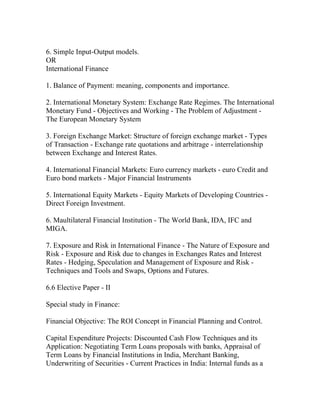 tybms syllabus | DOC