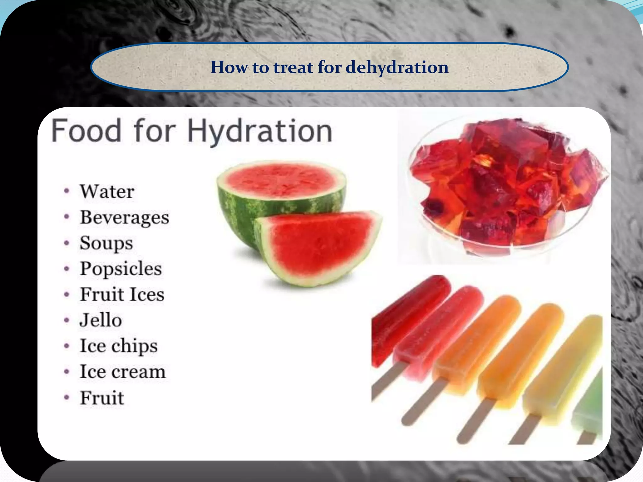 Thirst mechanism during dehydration | PPTX