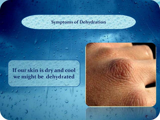 Thirst mechanism during dehydration | PPTX