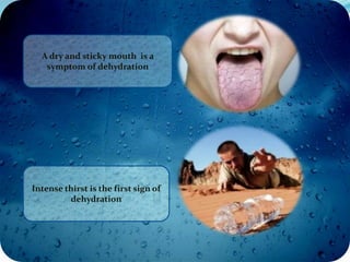 Thirst mechanism during dehydration | PPTX