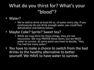 Thirsty | PPTX