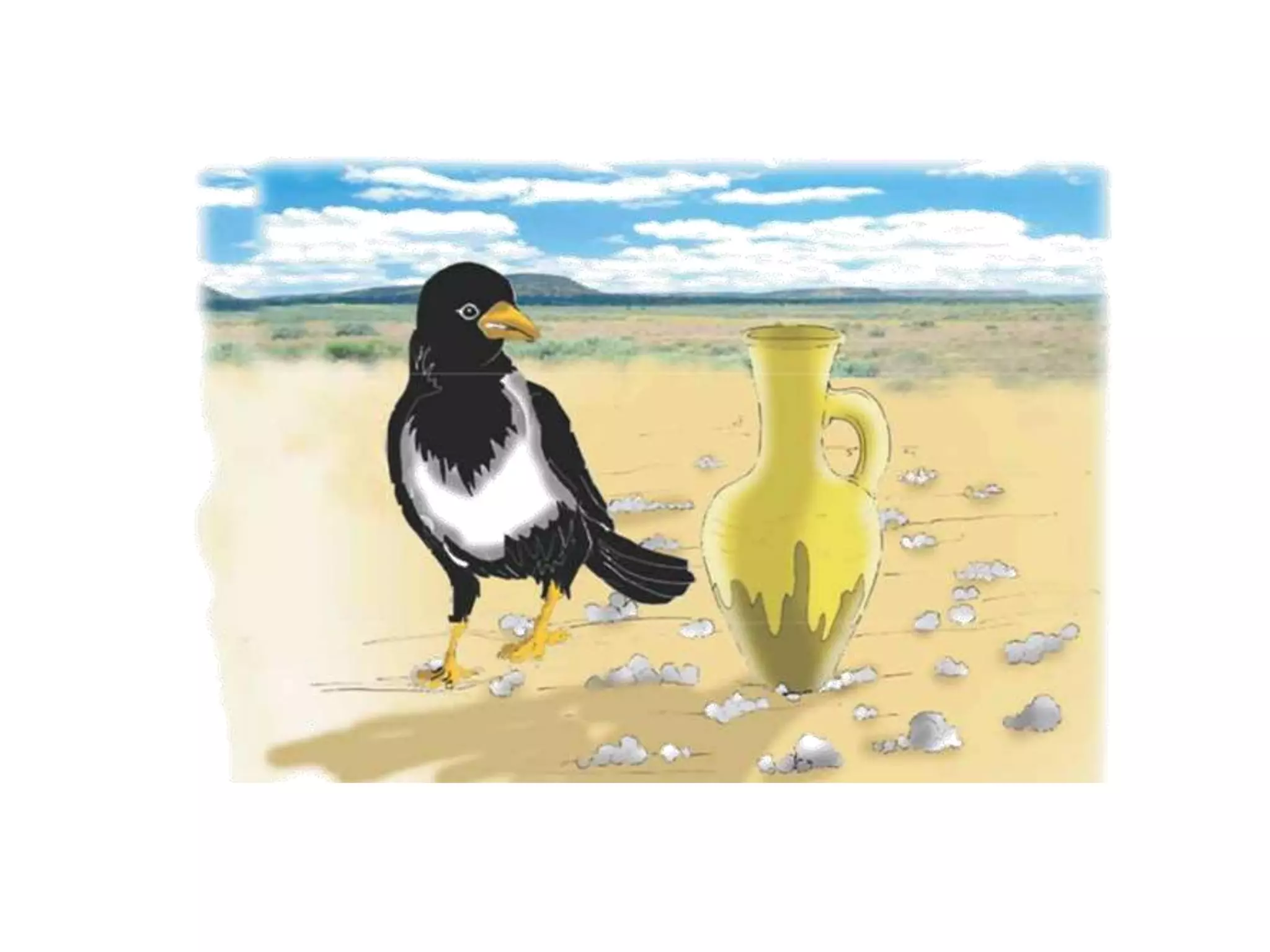 Thirsty crow | PPTX | Food & Drink