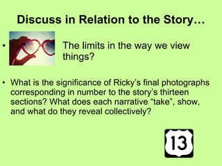 Thirteen Ways Of Looking | PPT