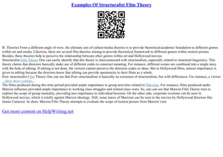 Thirteen Movie Essay | PDF