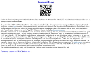 Thirteen Movie Essay | PDF