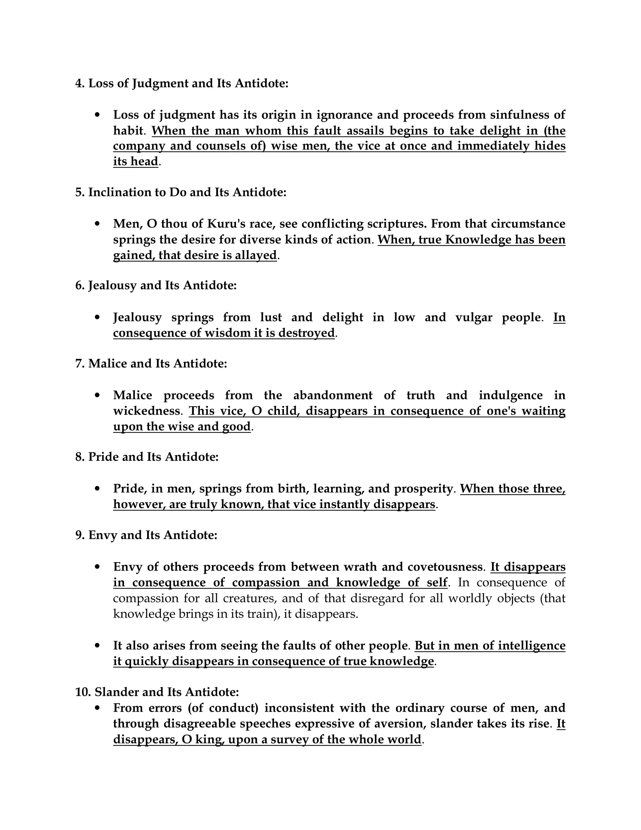 Thirteen Powerful Vices | PDF