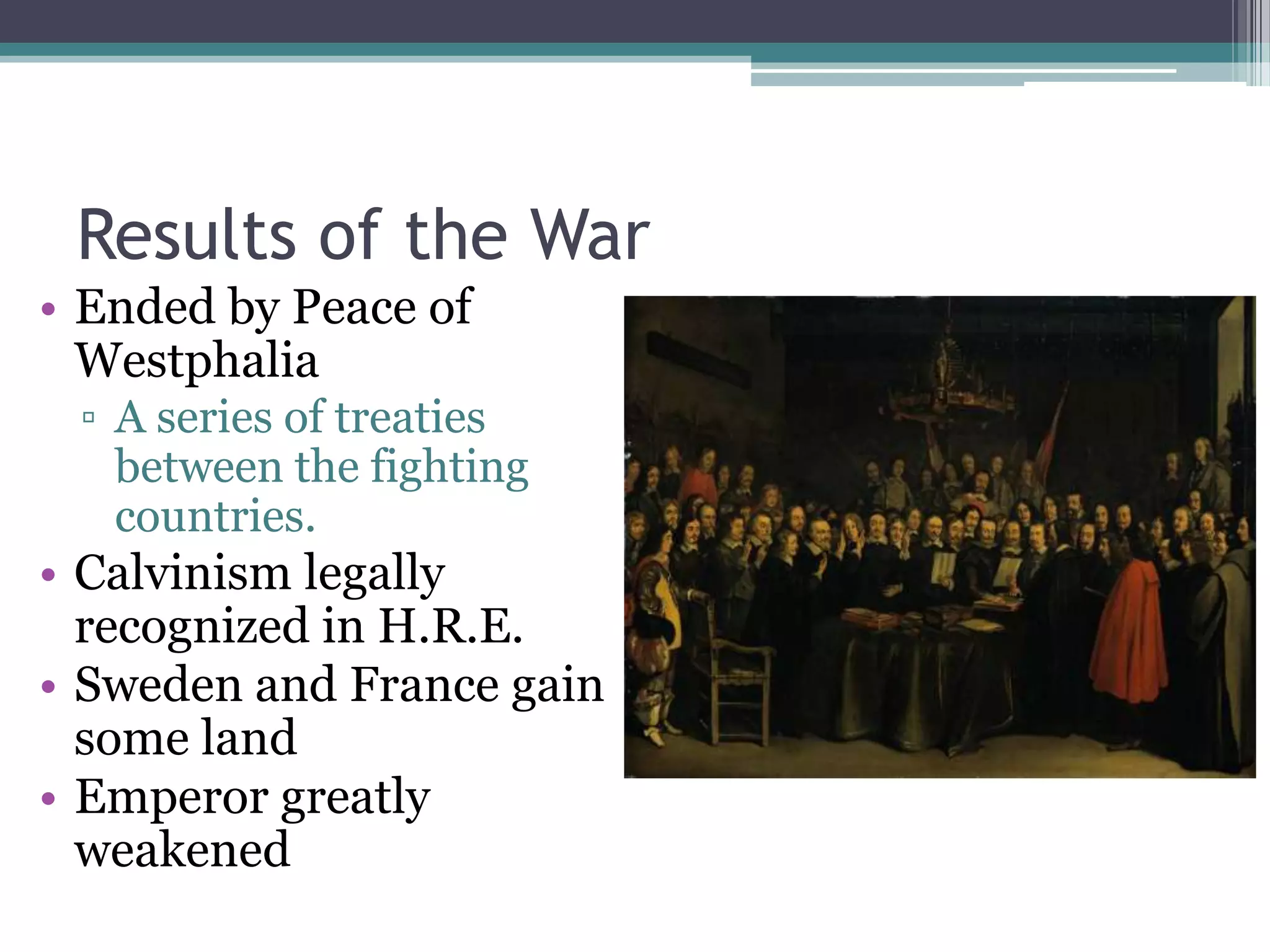 Thirty years war | PPTX