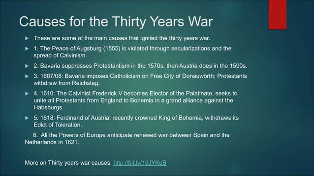 Thirty Years War.ppt | Christianity | Religion & Spirituality