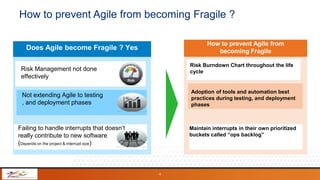 ATC2013-Thiru and Abhishek-How to prevent Agile from becoming Fragile? | PPT