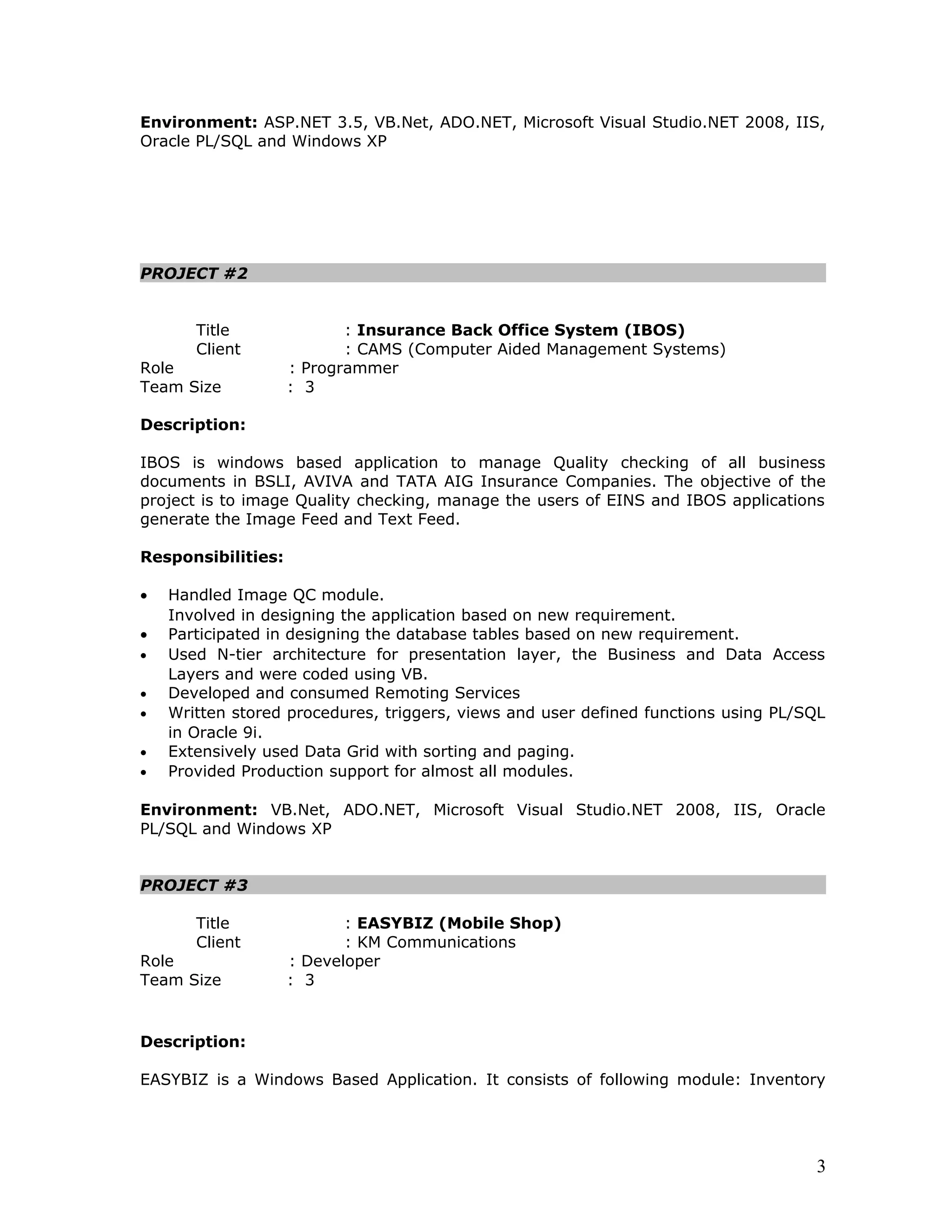 Thiruthuvadoss profile | DOC | Databases | Computer Software and Applications