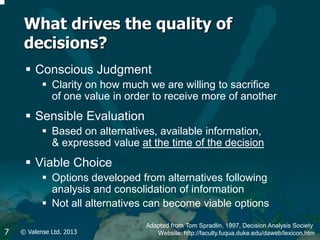 Michel Thiry - CSVA 2013 Keynote - Strategic Value Management | PPSX