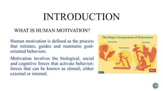 Motivation and Emotion | PPTX