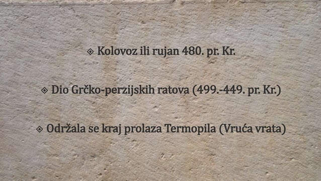 Bitka kod Termopila | PPTX