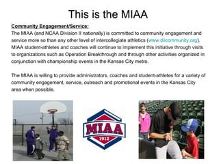 This is the MIAA | PPT