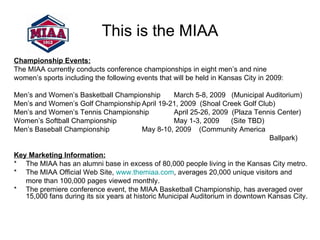 This is the MIAA | PPT