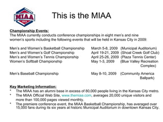 This is the MIAA | PPT