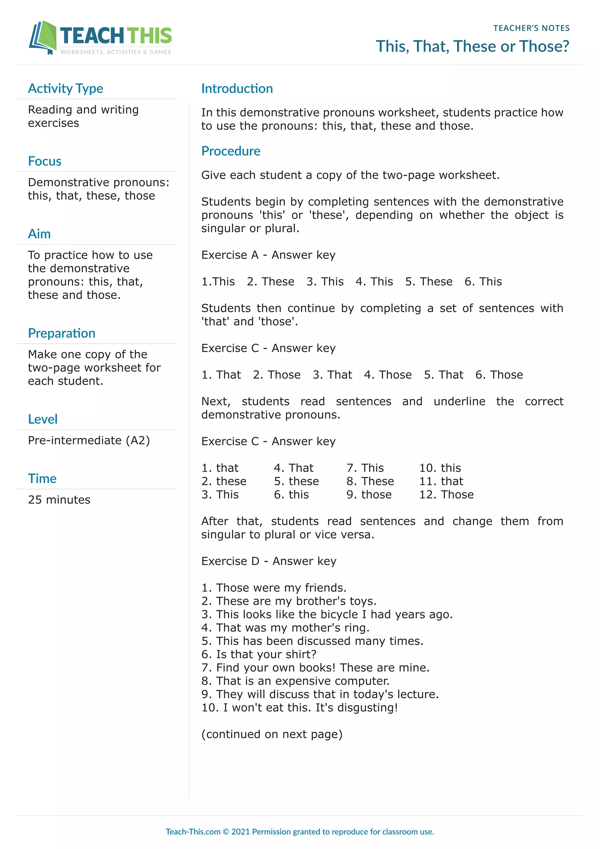 This that-this-or-those | PDF