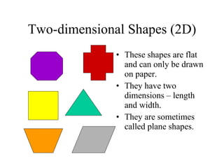 INTRODUCING TO TYPES OF SHAPES | PPT