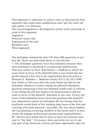 This argument is important in yellow color to illustrate the first.docx