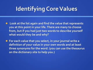 This i Believe CATE2014 presentation | PPT