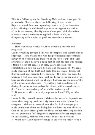 This is a follow up on the Coaching Makena Lane case you did previ.docx