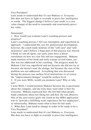This is a follow up on the Coaching Makena Lane case you did previ.docx