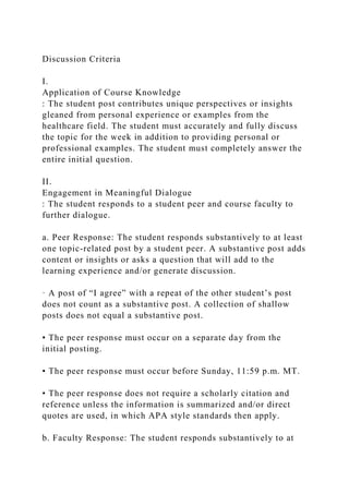 This is a graded discussion 50 points possibledue Jan 6.docx ...